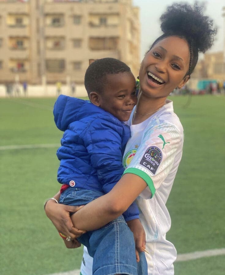 La célèbre Tiktokeuse Fah Aidara en mode joueuse de football (Photos ...