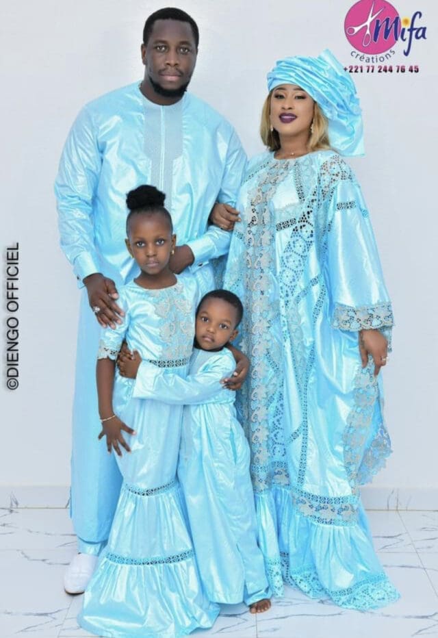 Modèle pour la famille a l'occasion de la fête de la Tabaski (Photos ...