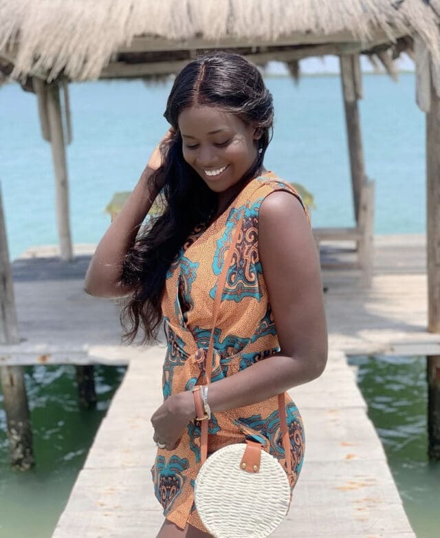 La ravissante actrice Aicha BA en vacances dans les iles du Saloum ...