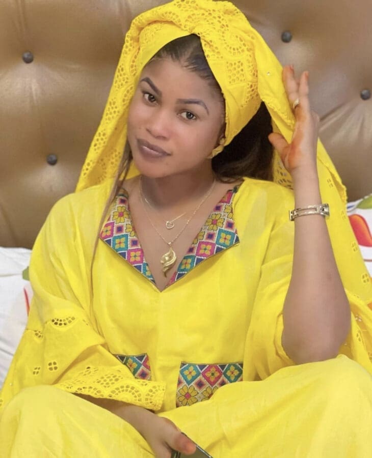 La ravissante actrice Marichou Diop dans une très belle tenue traditionnelle (Photos ...