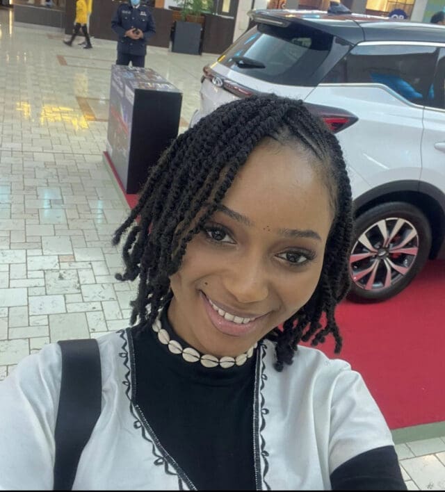 La ravissante actrice et influenceuse Fah Aidara toute heureuse au ...