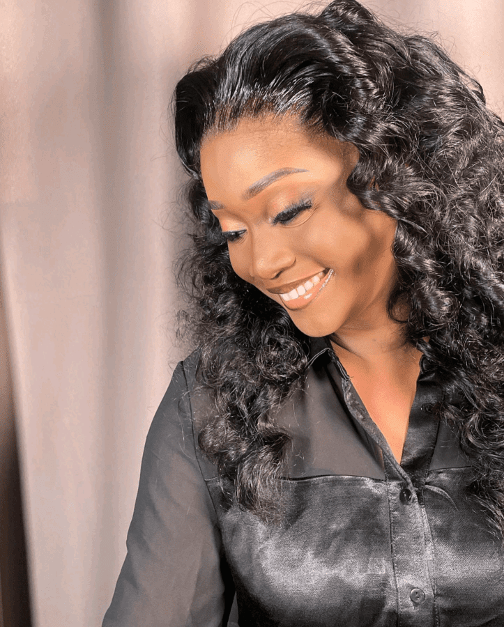 La charmante actrice Maïmouna Fall alias Kany de la série "Karma ...