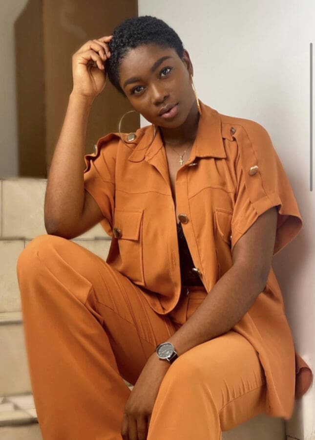 La ravissante beauté ébène, l'actrice Hortavie Mpondo, toujours aussi ...