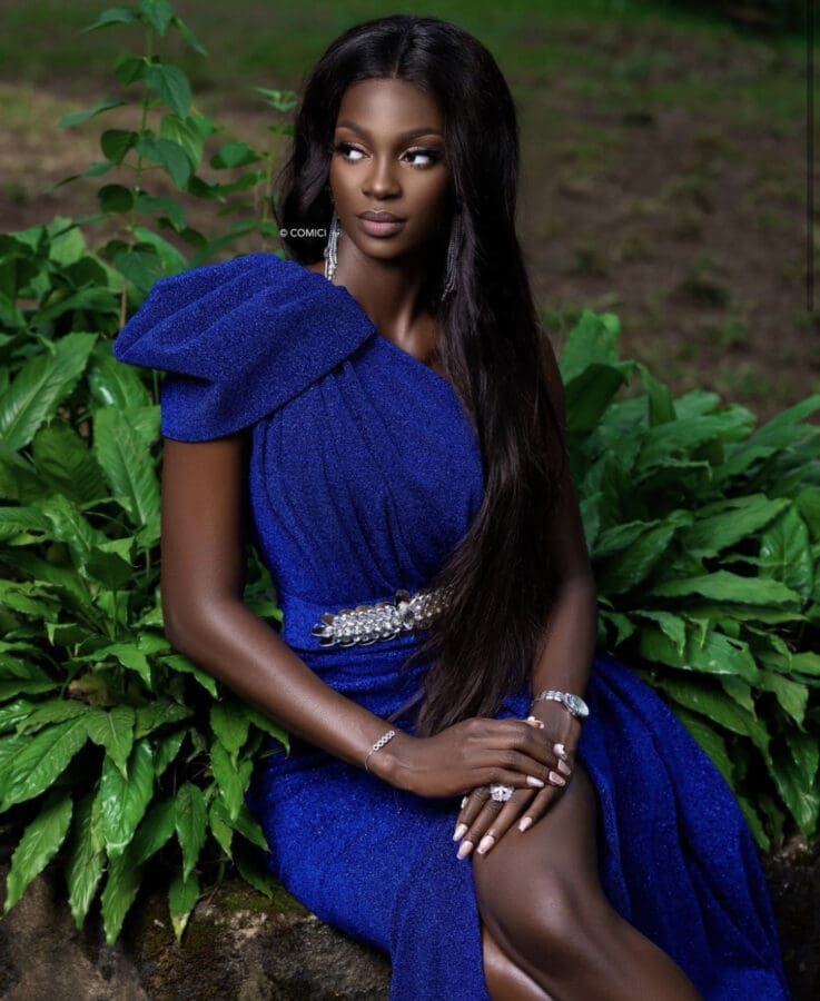 Kouassi Marlène-Kany, la nouvelle étoile de la beauté ivoirienne en tant que Miss Côte d'Ivoire ...