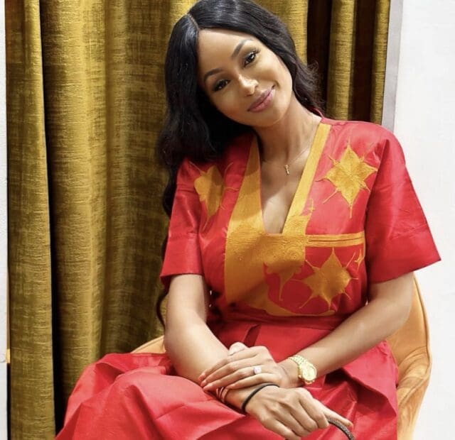 La belle miss Sery Dorcas dans une très belle tenue africaine (Photos)