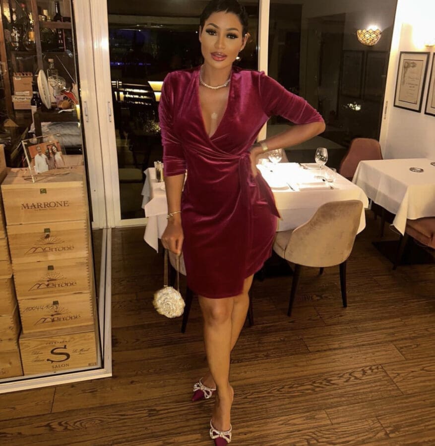 La sublime Sery Dorcas, ancienne Miss Côte d'Ivoire, dans une tenue ...